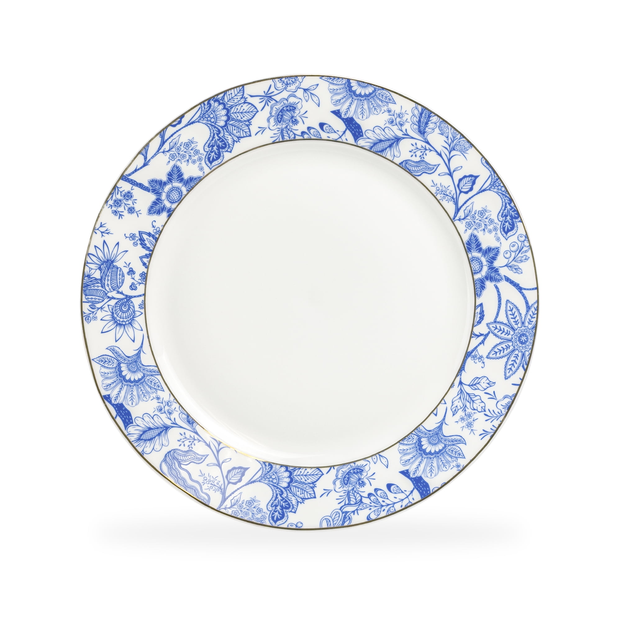 Grace Teaware Blue Blossom 10.75" Fine Porcelain Dinner Plate - Walmart.com