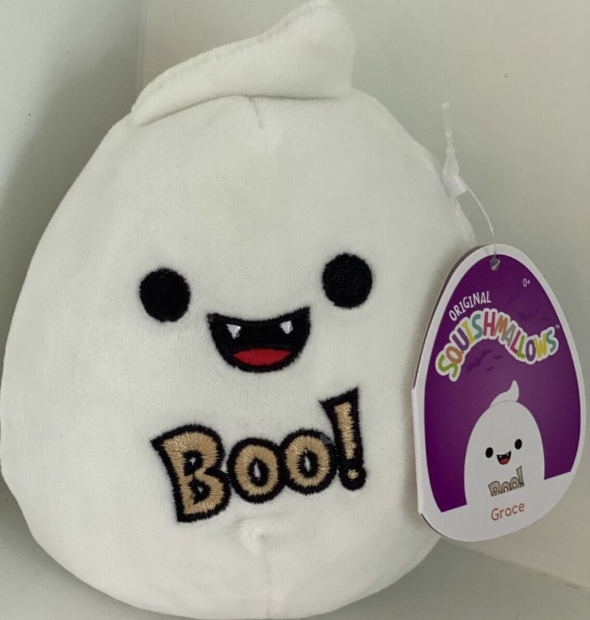 Grace The Ghost 👻 - 5 Inch Halloween Squad - Squishmallow - Kellytoy ...