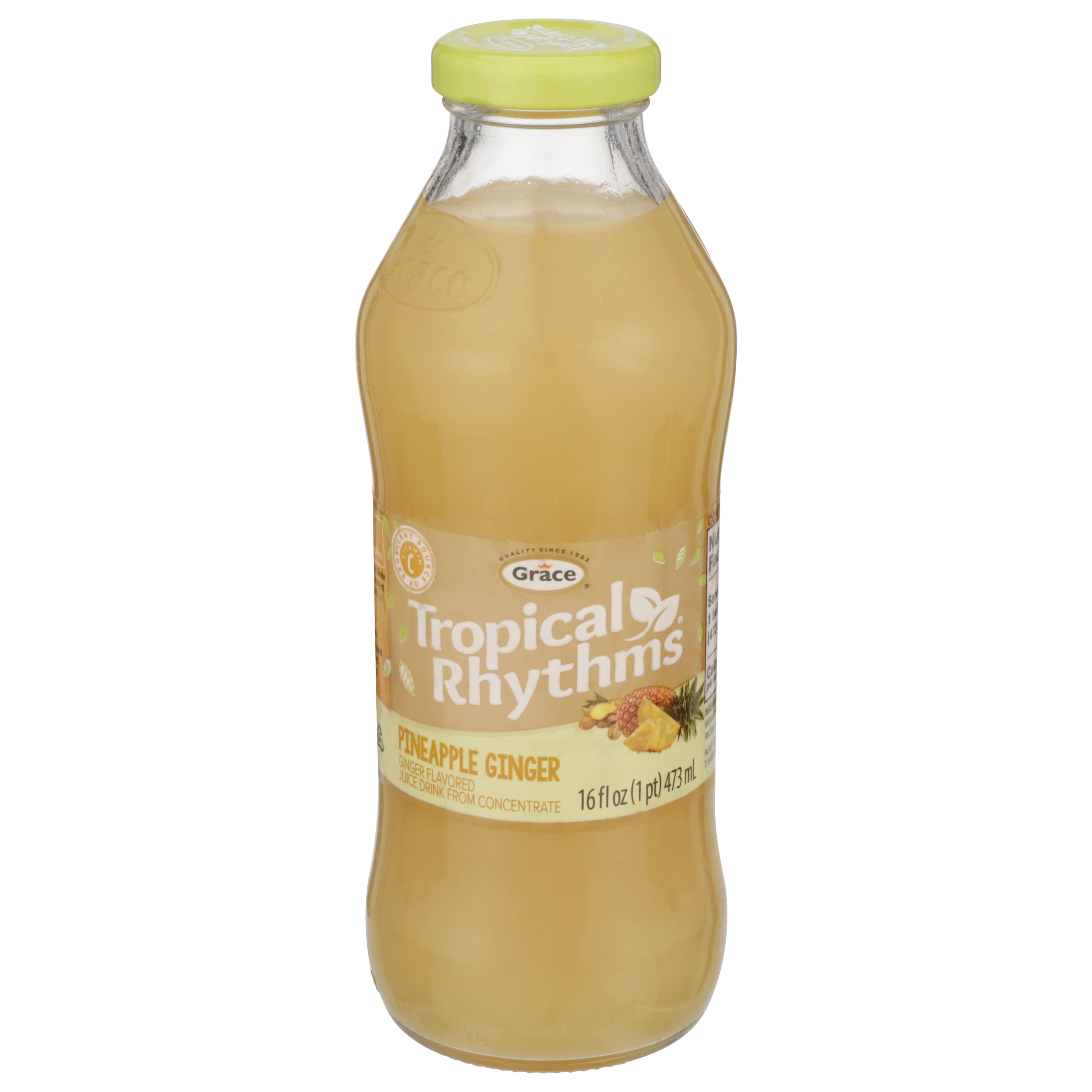 Grace Tropical Rhythms Pineapple Ginger Drink 16 fl oz - Walmart.com