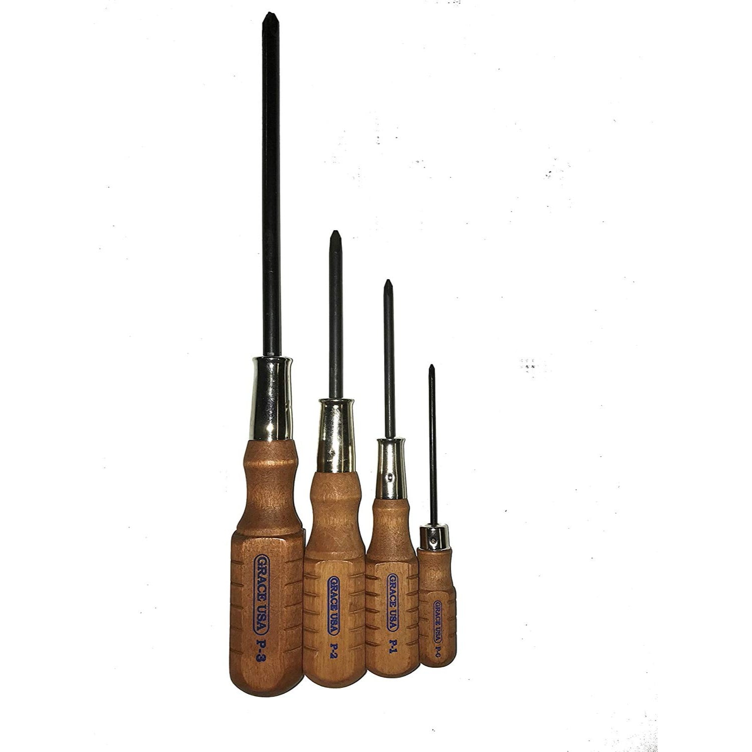 Grace USA-4pc Phillips Screwdriver Set(0 1 2 3 Phillips) - Walmart.com