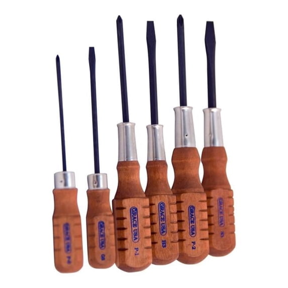 Grace USA 6 Piece Home Care Screwdriver Set - Walmart.com