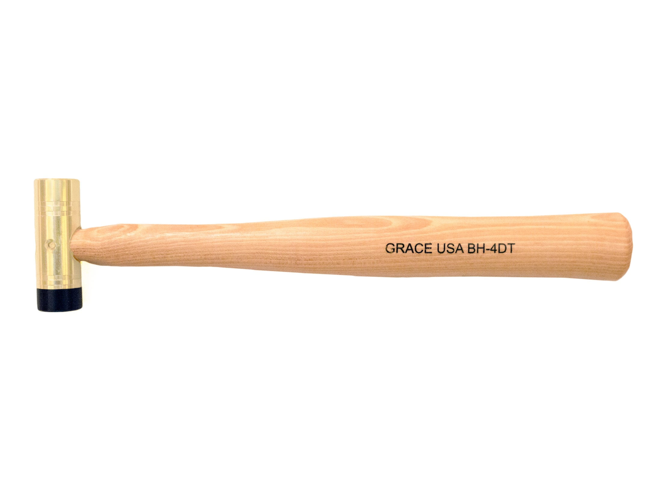 Grace USA Delrin Tipped Brass Hammer-4 oz - Walmart.com