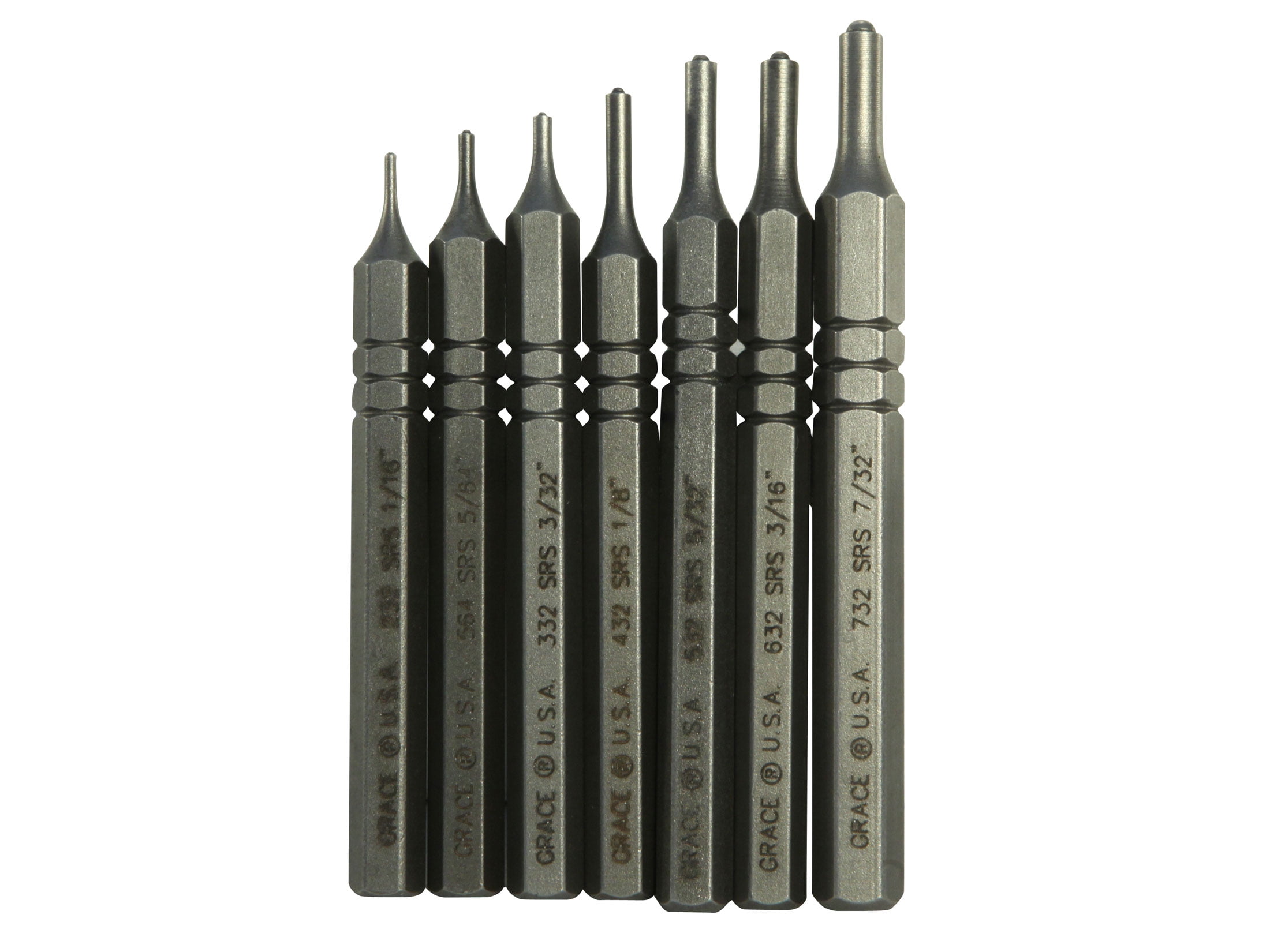 Grace USA and Piece Steel SHORT Roll Spring Punch Set - Walmart.com