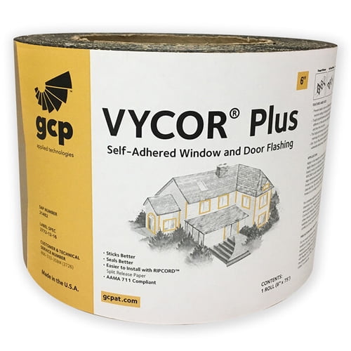 Grace Vycor Plus Self Adhered Window and Door Flashing - Walmart.com