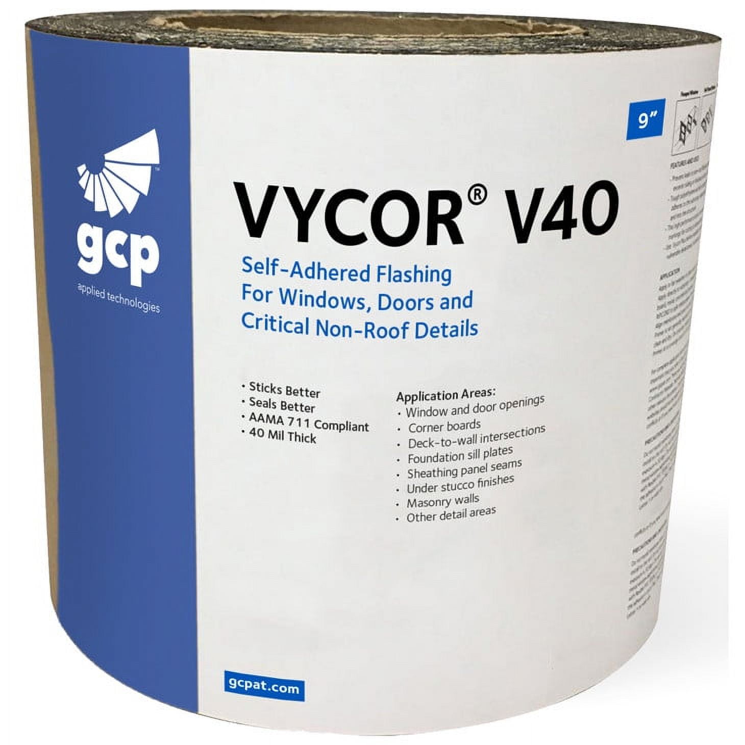 Grace Vycor V40 Self Adhered Flashing - Walmart.com