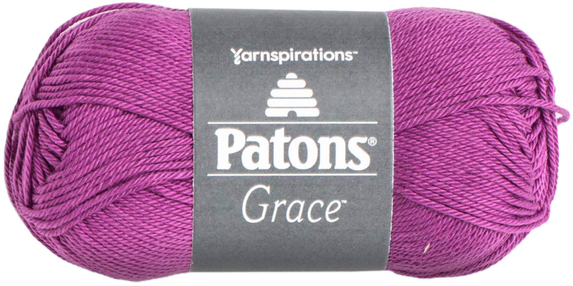 Grace Yarn-Orchid, Pk 6, Patons - Walmart.com