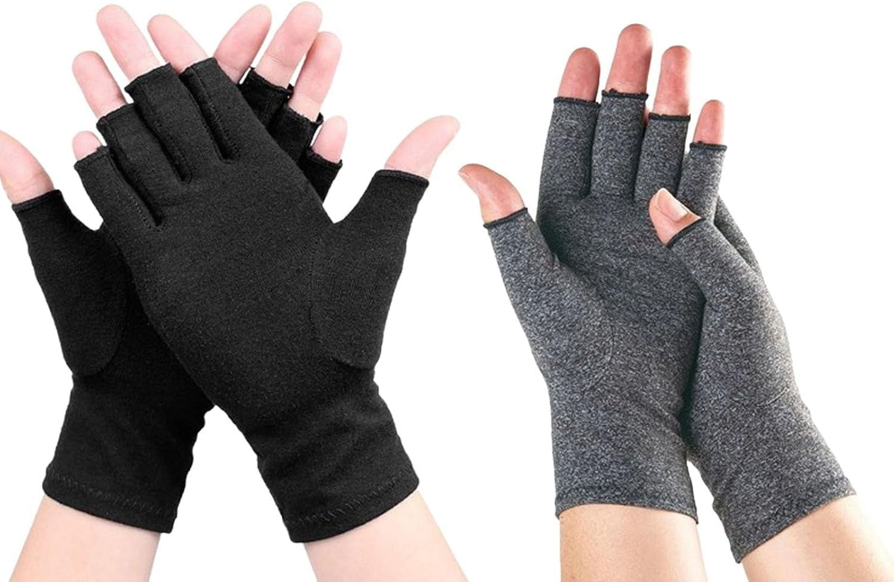 Grace and ABEL Compression Gloves, Fingerless Compression Gloves ...