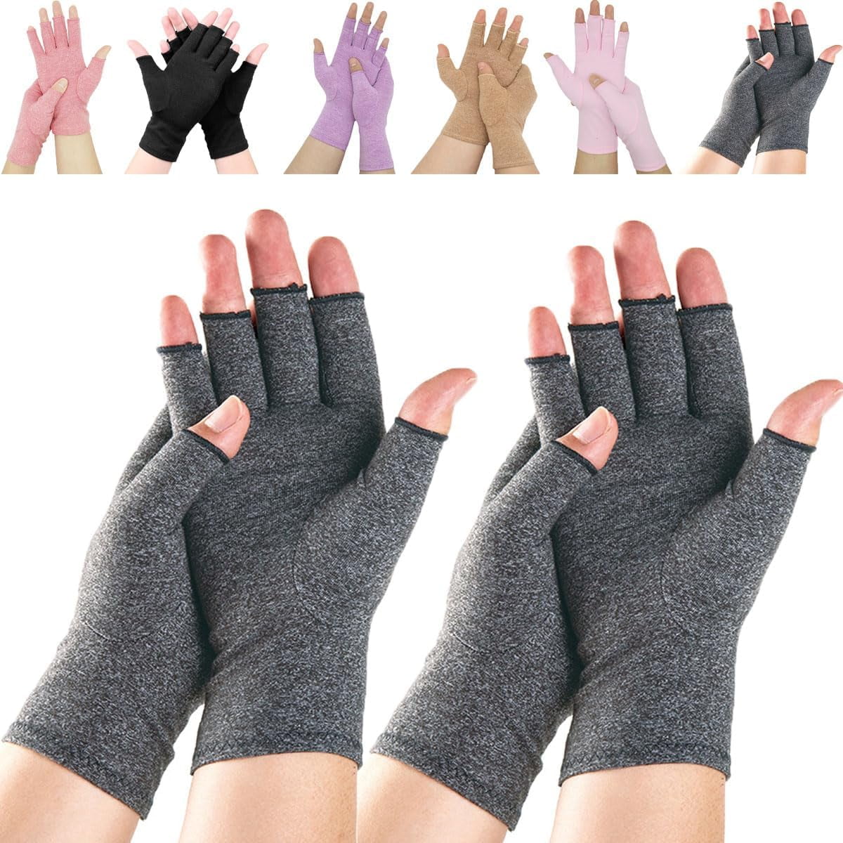 Grace and Abel Compression Gloves, Arthritis Gloves, Carpal Tunnel ...