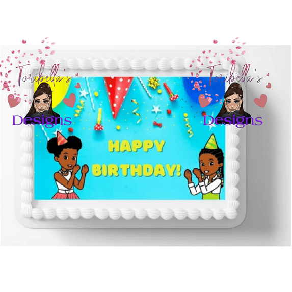 Grace's Home Edible Image Edible Cake Topper Frosting Sheet Icing Paper ...