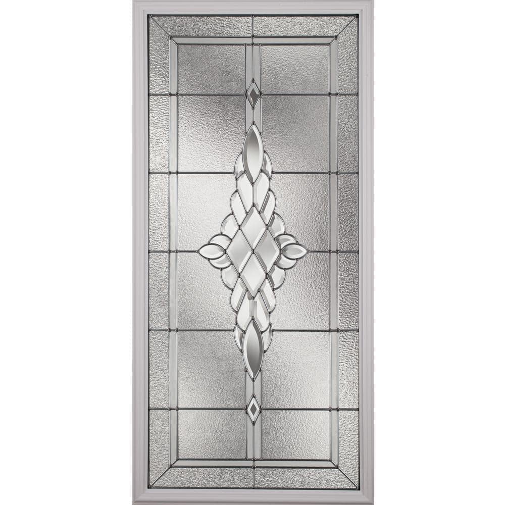 Grace with Nickel Caming 22 in. x 48 in. x 1 in. with White Frame ...