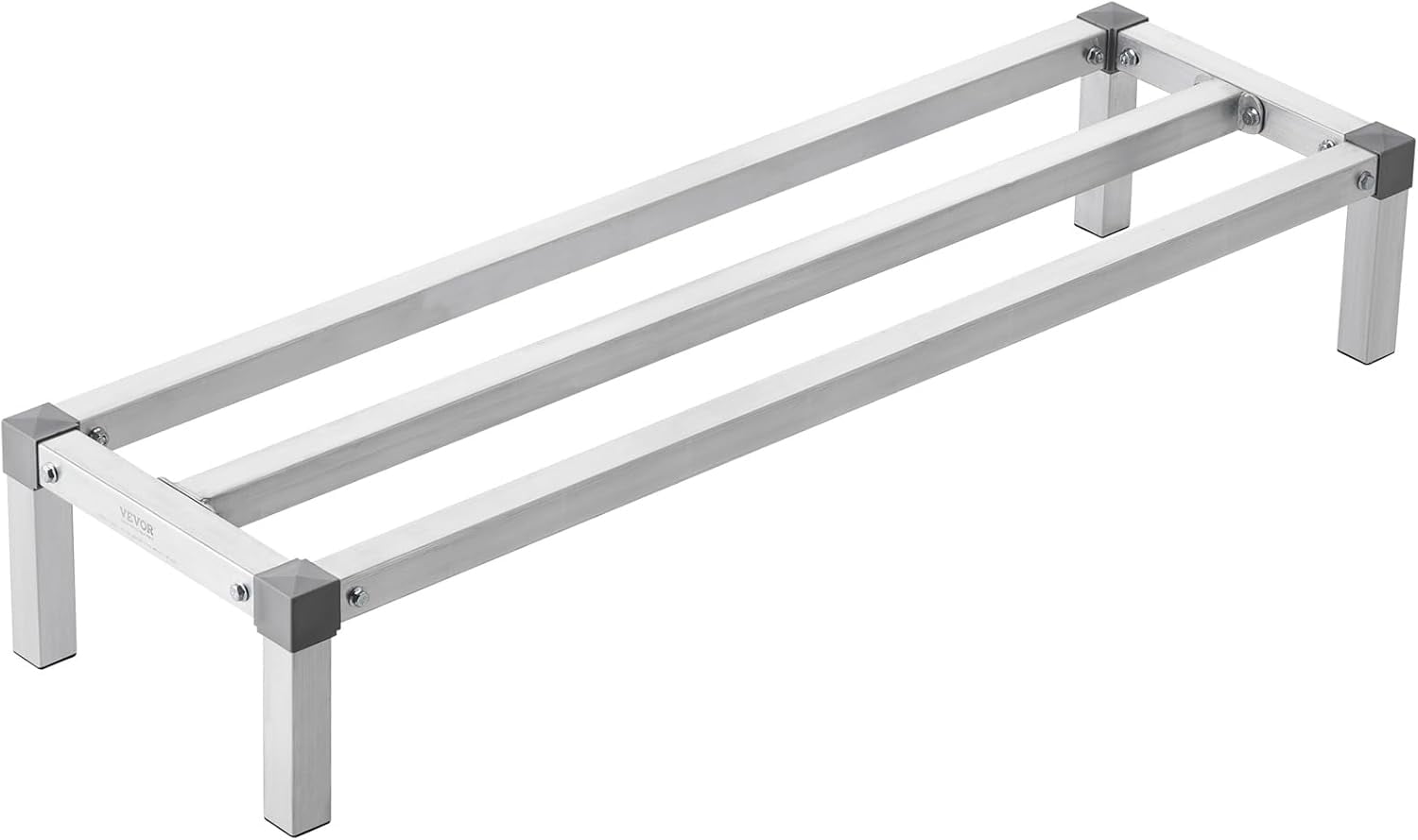GraceHome-US Aluminum Dunnage Rack, 48” x 14” Commercial Food Floor ...