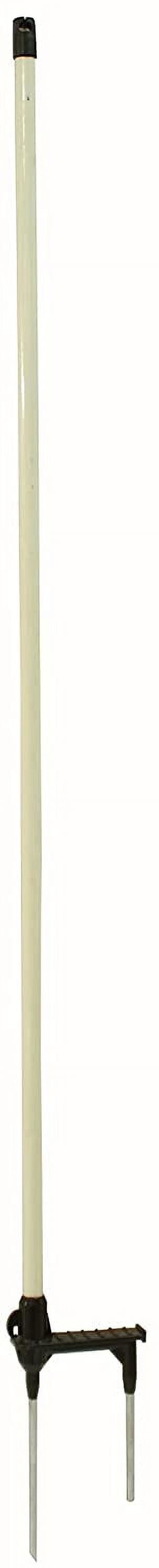 GraceHome-US Electric Netting Fiberglass Posts (48" Double-Spike ...