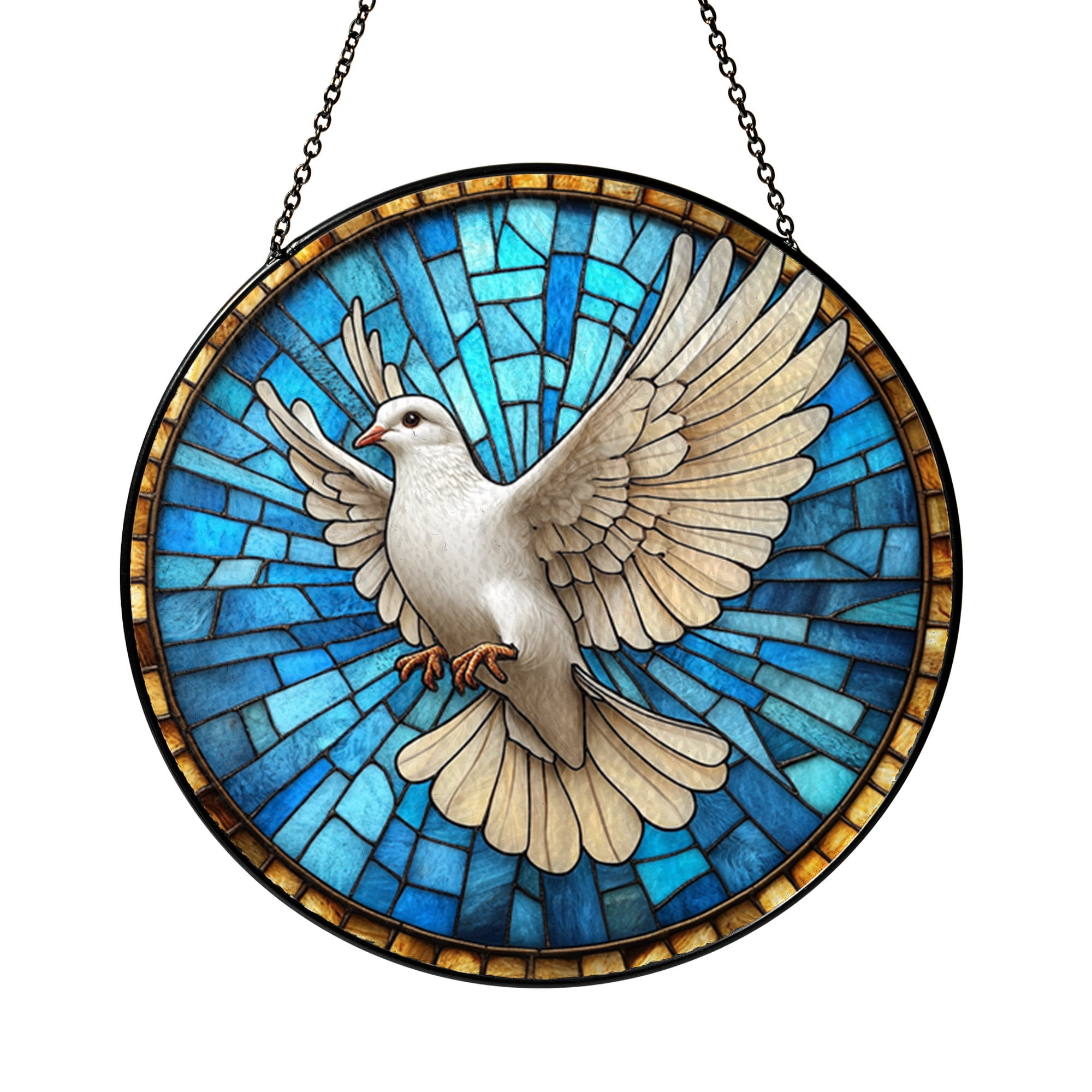 Graceful Bird Window Suncatcher – Decorative Glass Style Art - Walmart.com
