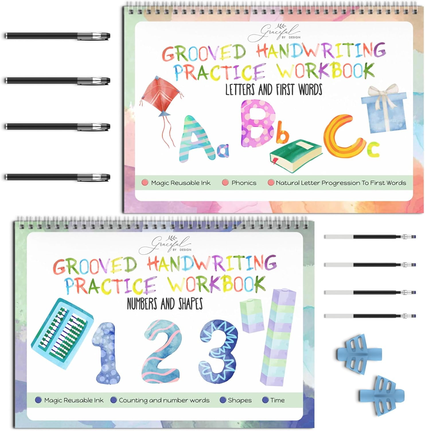 Graceful By Design Reusable Handwriting Workbooks with Magic ...