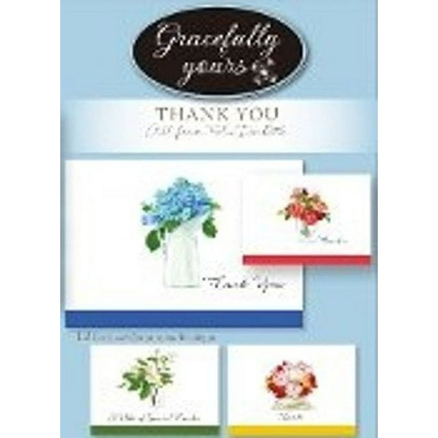 Gracefully Yours Bless Your Heart - Thank You Greeting Cards featuring ...