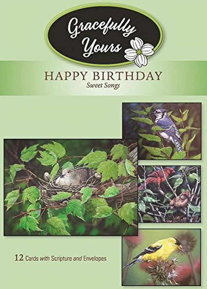 Gracefully Yours Sweet Songs Birthday Greeting Cards featuring Muggs ...
