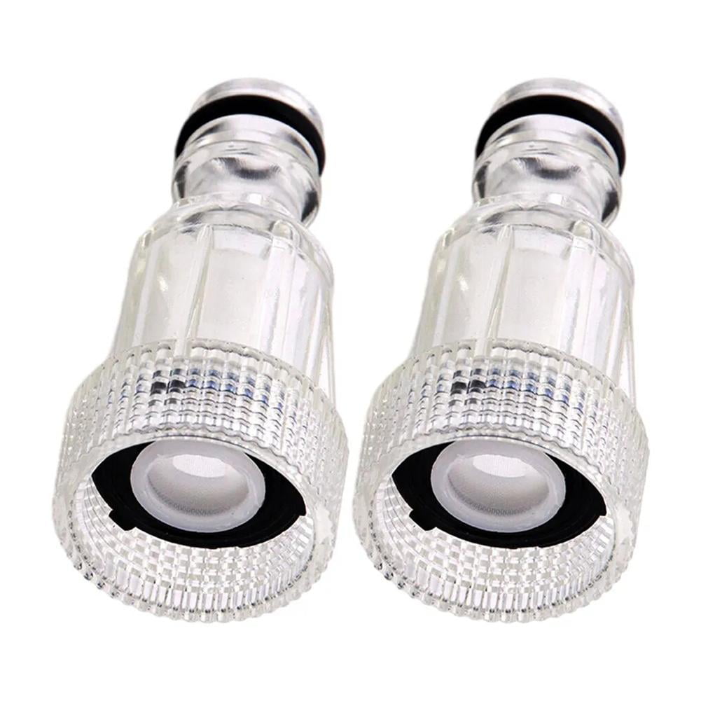 Gracefulvara 2 Pack Portable High Pressure Car Washer Water Inlet ...
