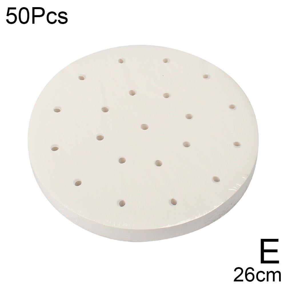 Gracefulvara 26cm Non-Stick Steamer Paper Disposable Steamed Bun Oil ...
