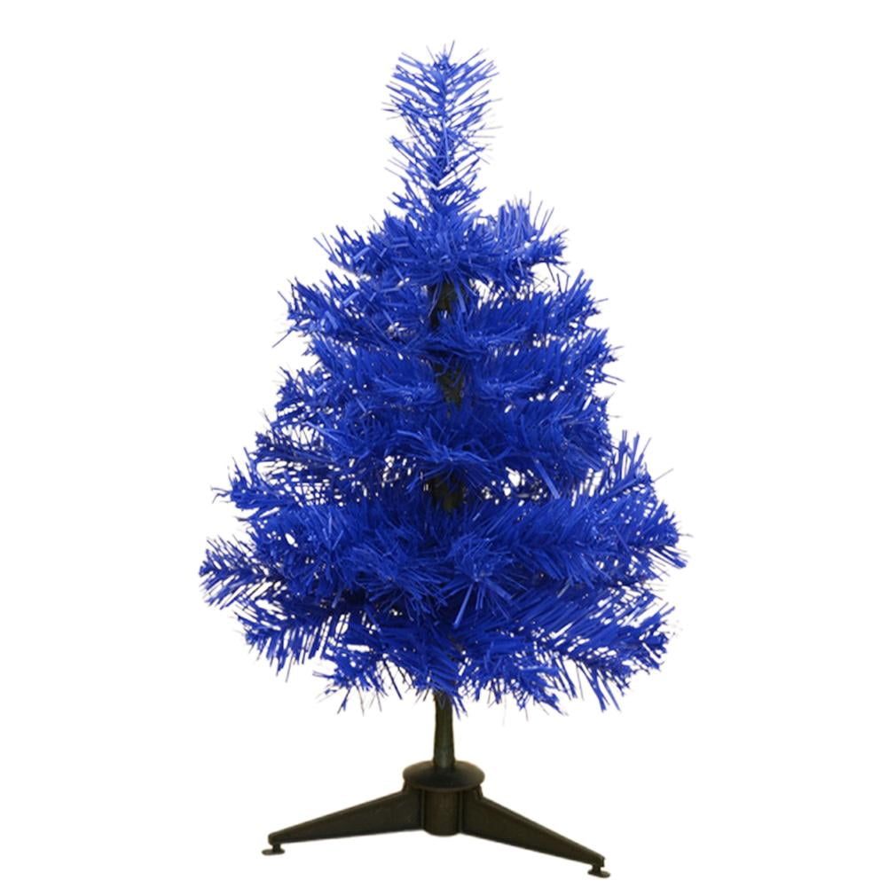 Gracefulvara 30cm Royal Blue Small Tree 38 30cm Mini Christmas Tree ...