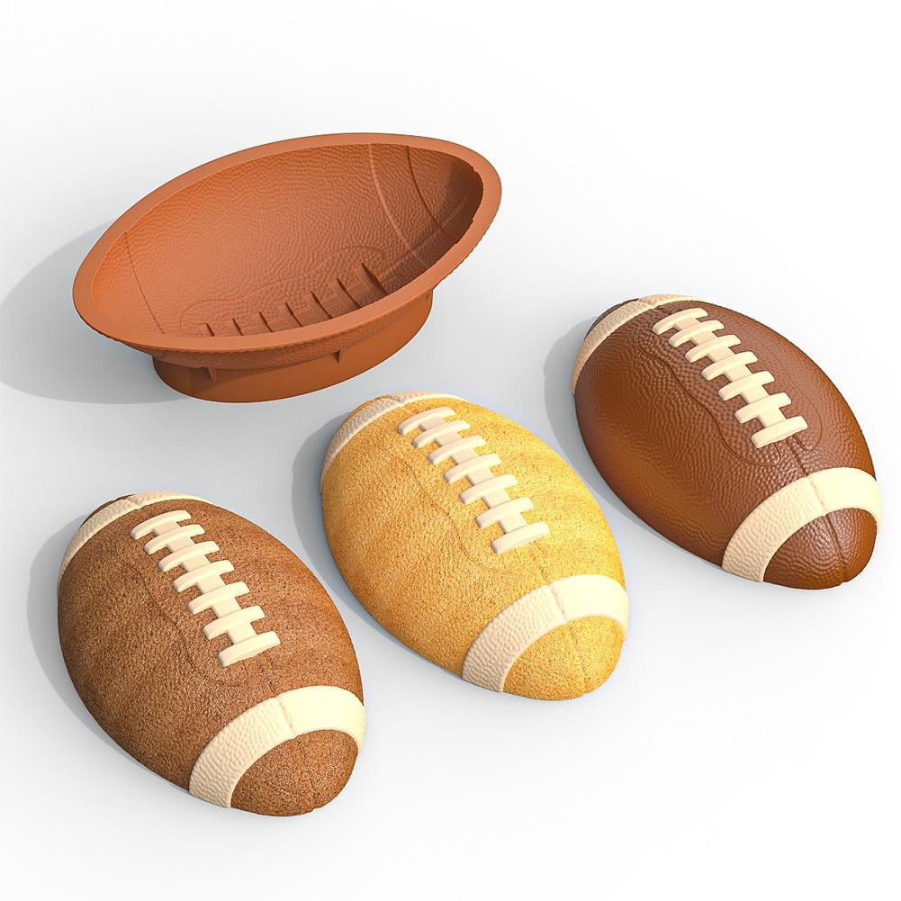 Gracefulvara 3D Football Cake Mold Silicone Cake Pans For Baking Pan ...