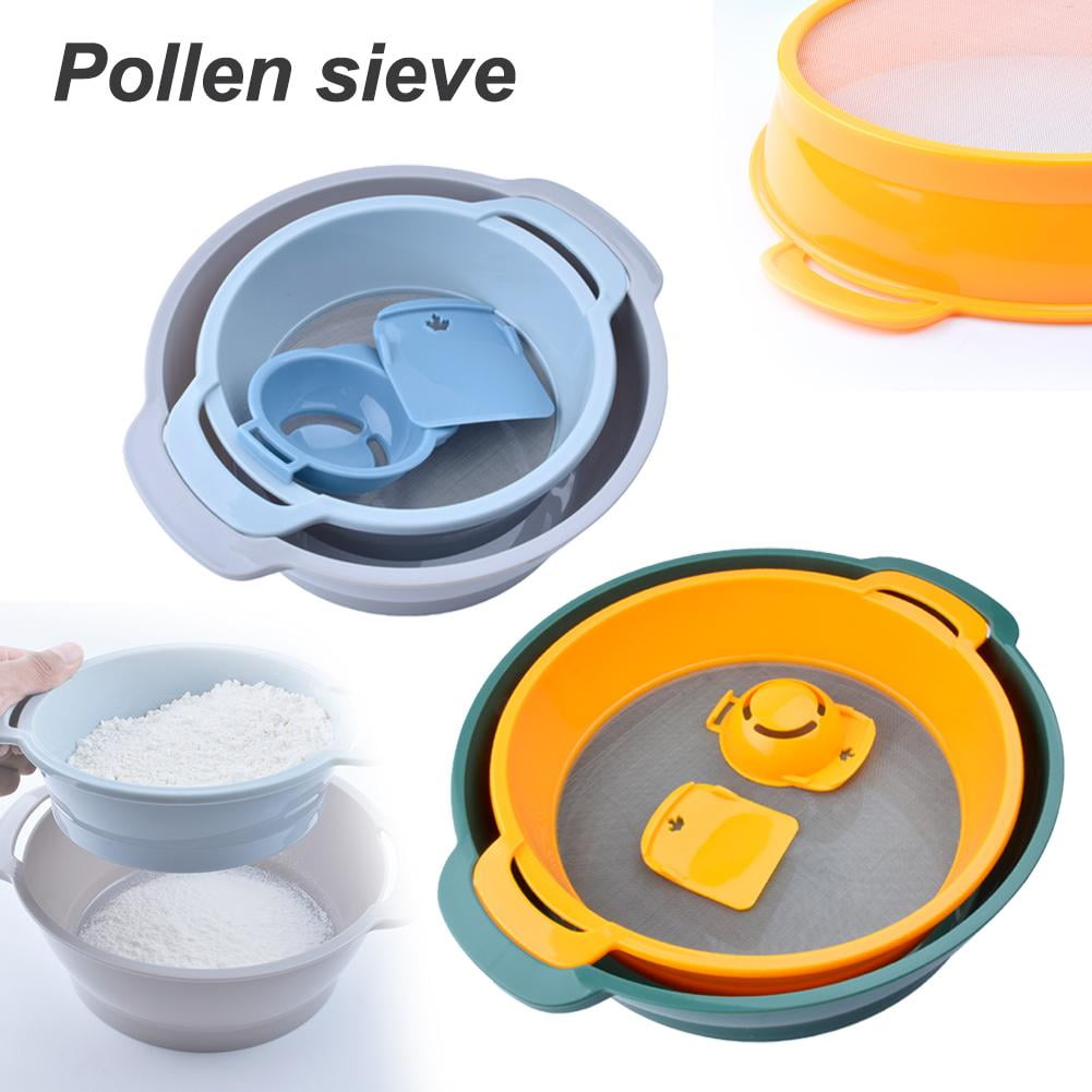 Gracefulvara 4Pcs Pollen Sieve SetTrimming Tray with MeshStackable ...