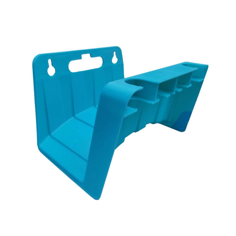 Gracefulvara Blue Water Pipe Rack Hose Storage Rack Wall-Mounted Water ...