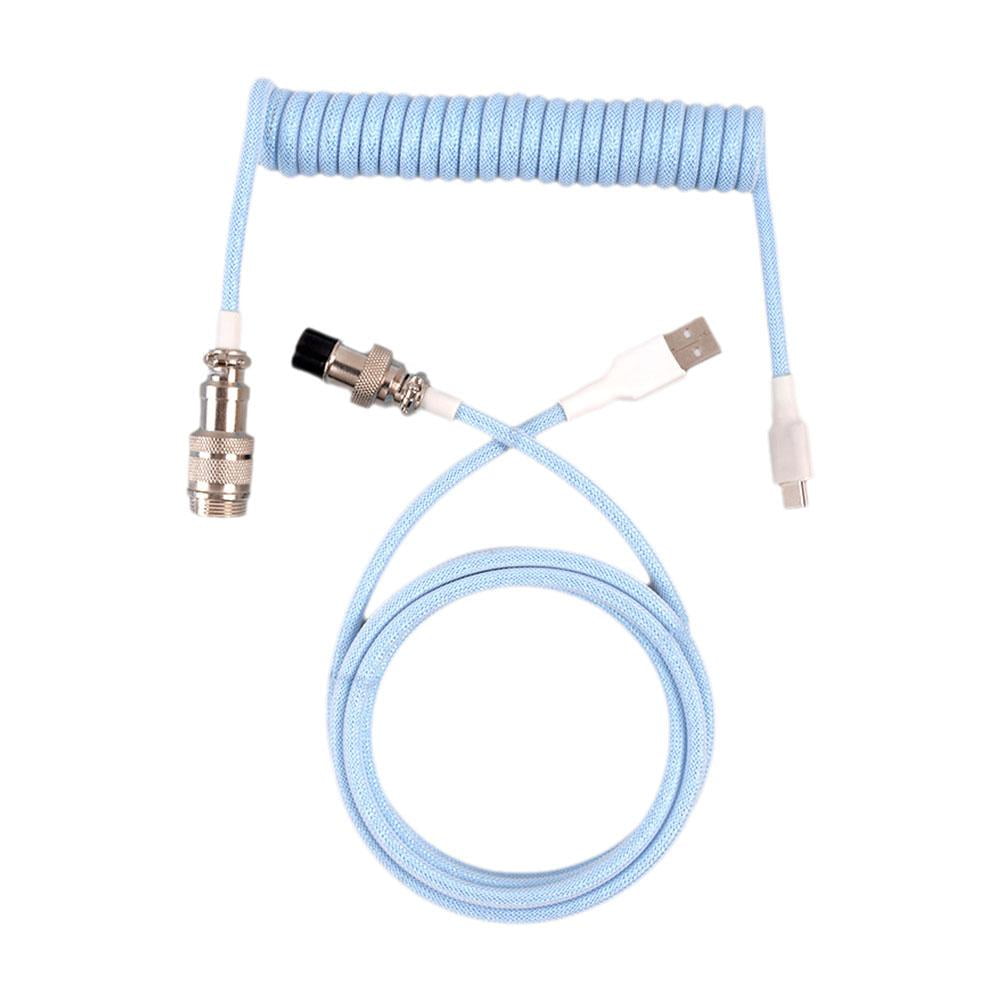 Gracefulvara Blue customized detachable game mechanical keyboard cable ...