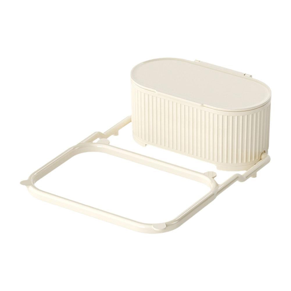 Gracefulvara Foldable Sink Strainer Rack with MeshBag Stand Kitchen For ...