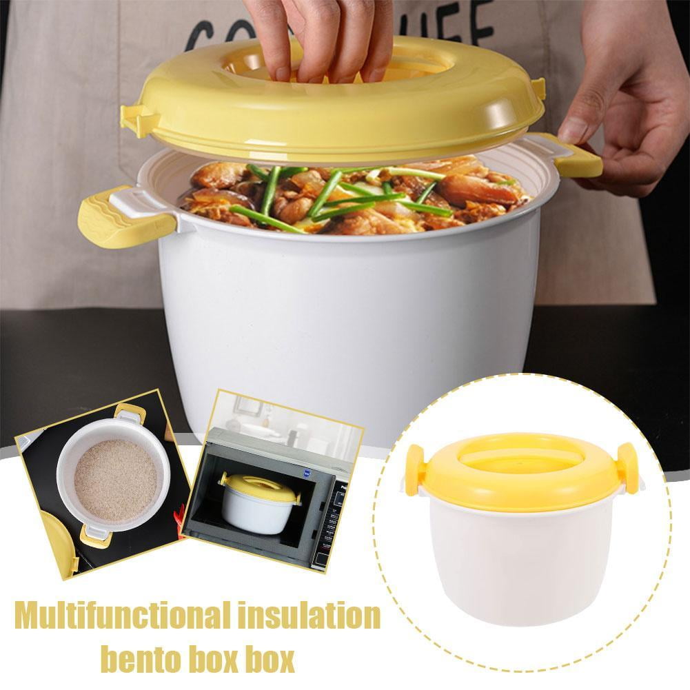 Gracefulvara Microwave Rice Cooker Steamer Pot Pastamaker Oven Cookware ...