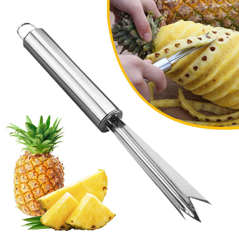 Gracefulvara Stainless Steel V Shape Pineapple Eye PeelerPineapple ...