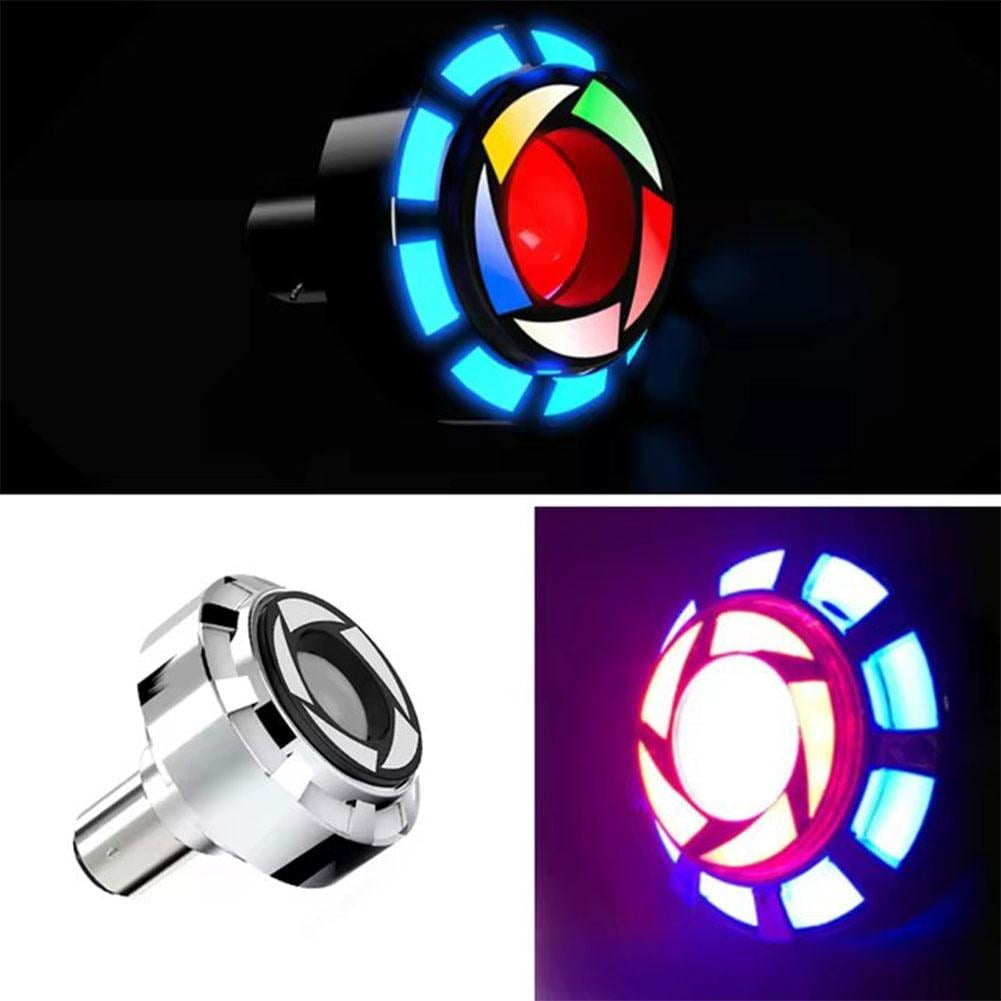 Gracefulvara Style 1 New Mini Angel Eye Motorcycle 12V Brake Light LED ...