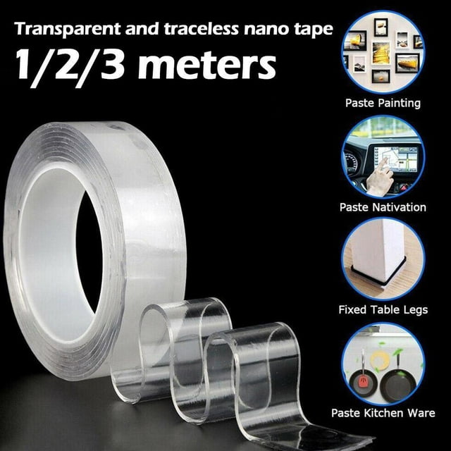 Gracefulvara wouwaft Super Strong Double Sided Adhesive Tape Heavy Duty ...