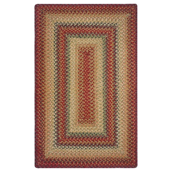 Graceland Red, Beige & Green 4 x 6' Suitable for Kitchen, Living Room ...