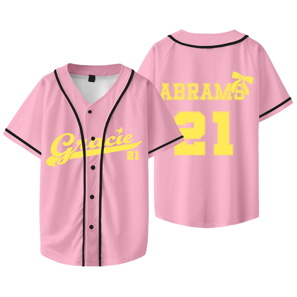 Gracie Abrams 21 Baseball Jacket Tee The Secret of Us 2025 Merch Jersey ...