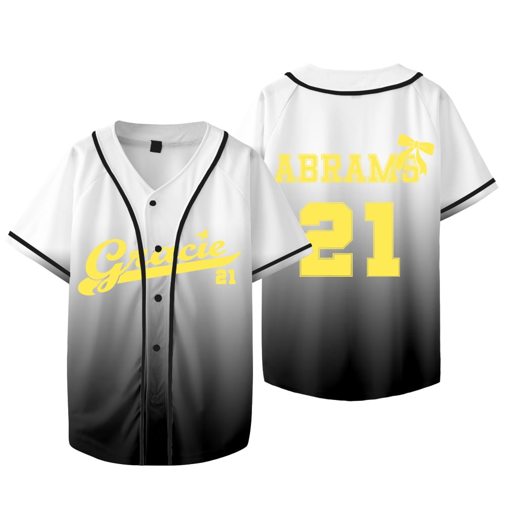 Gracie Abrams 21 Baseball Jacket Tee The Secret of Us 2025 Merch Jersey ...