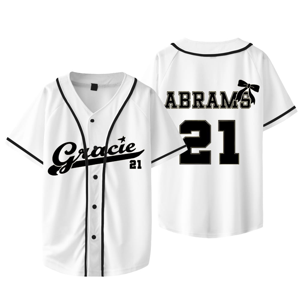 Gracie Abrams 21 Baseball Jersey The Secret of Us 2025 Merch Jersey ...