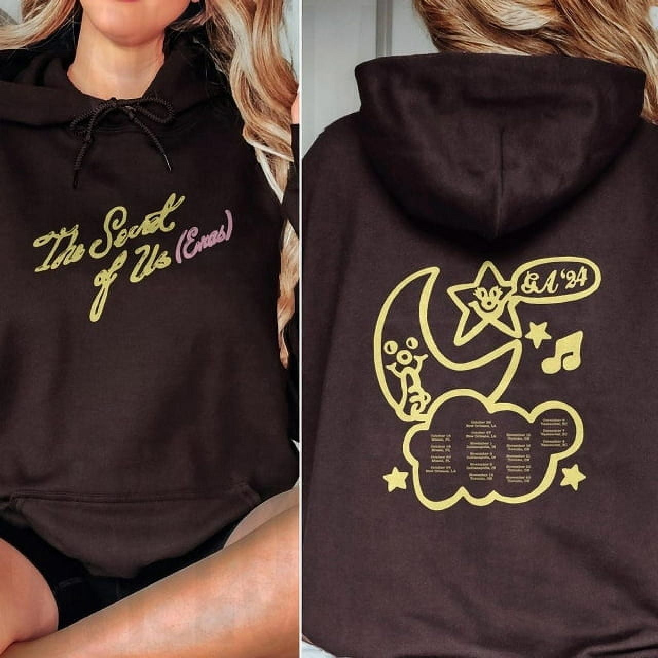 Gracie Abrams The Secret Of Us Era Hoodie - Remake - Walmart.com