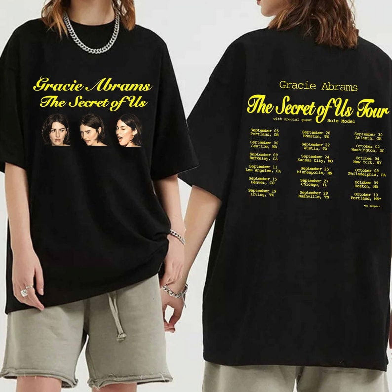 Gracie Abrams - The Secret of Us 2024 Tour Shirt, Gracie Abrams Fan ... Gracie Abrams - The Secret of Us 2024 Tour Shirt, Gracie Abrams Fan ...