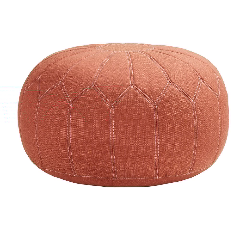 Gracie Mills Aryana Versatile Oversized Round Pouf Ottoman - GRACE-190 ...