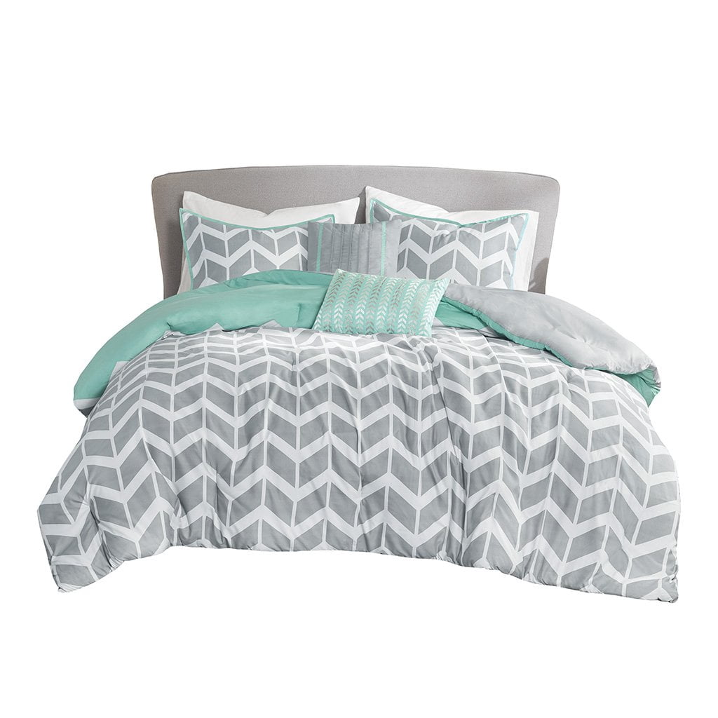 Gracie Mills Basil Chevron Bliss Comforter Set - GRACE-4916 - Walmart.com