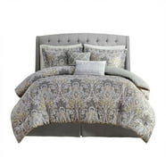 Gracie Mills Nicholson Abstract Jacquard Comforter Set with Decorative ...