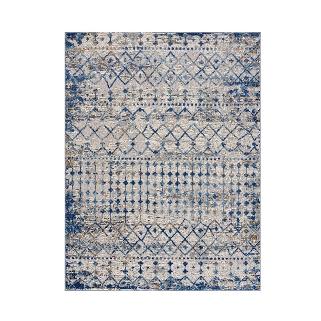 Gracie Mills Candice Moroccan Global Medium Soft Pile Woven Area Rug ...
