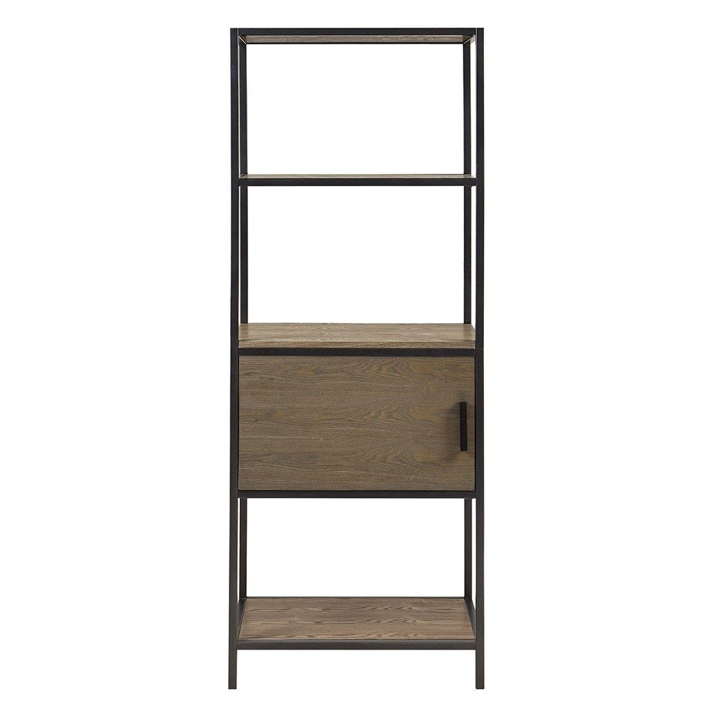 Gracie Mills Carleen 3-Shelf Bookcase with Storage Cabinet - GRACE ...