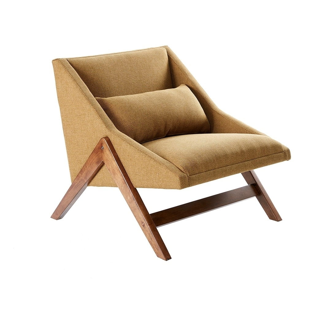 Gracie Mills Carlene Fabric Accent Chair - GRACE-7004 - Walmart.com