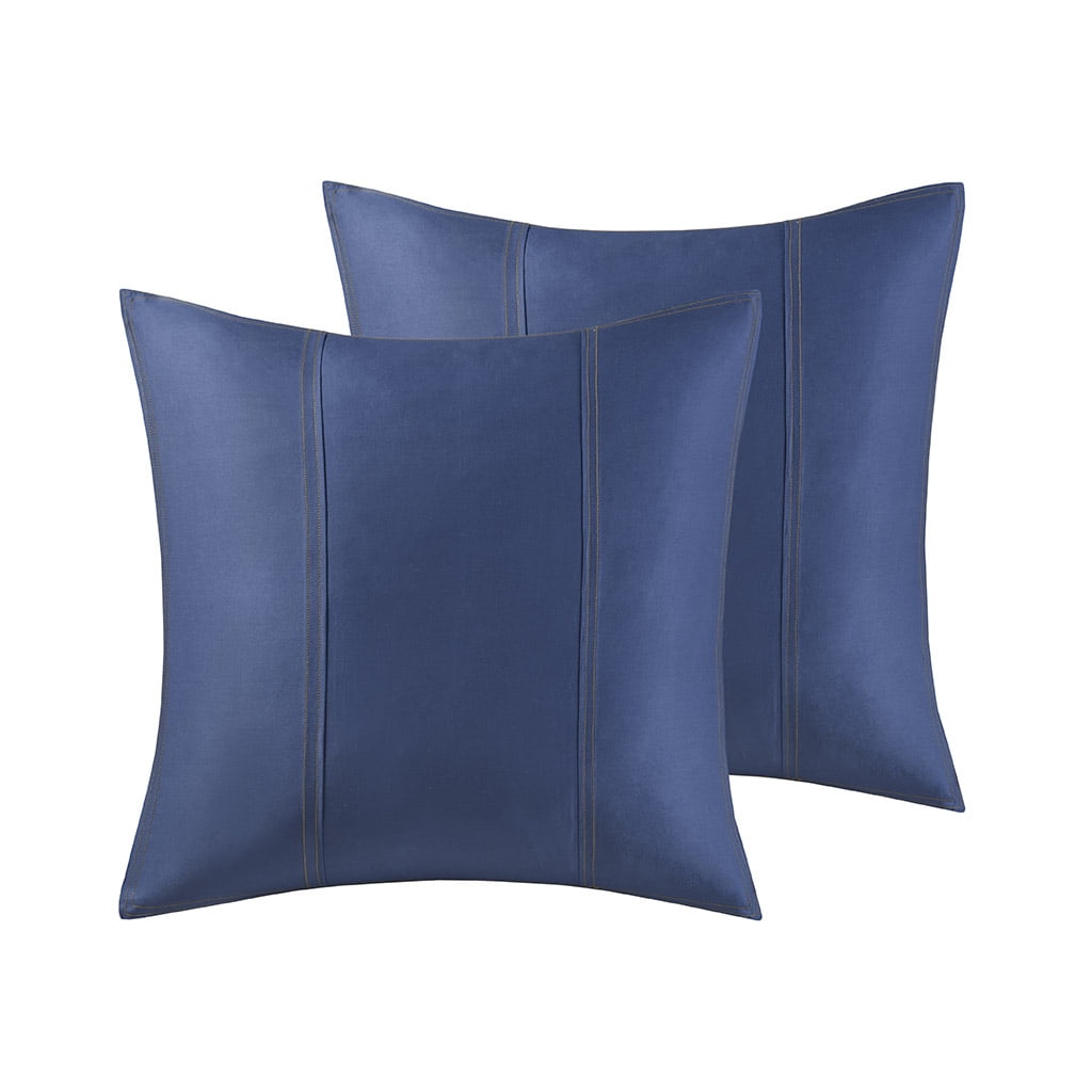 Gracie Mills Carmen 9-Piece Cotton Twill Reversible Comforter Set with ...