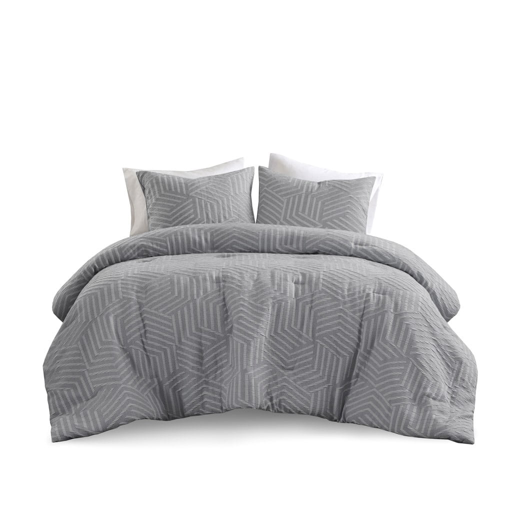 Gracie Mills Eirian Elegance Unveiled 3-Piece Matelass Jacquard ...