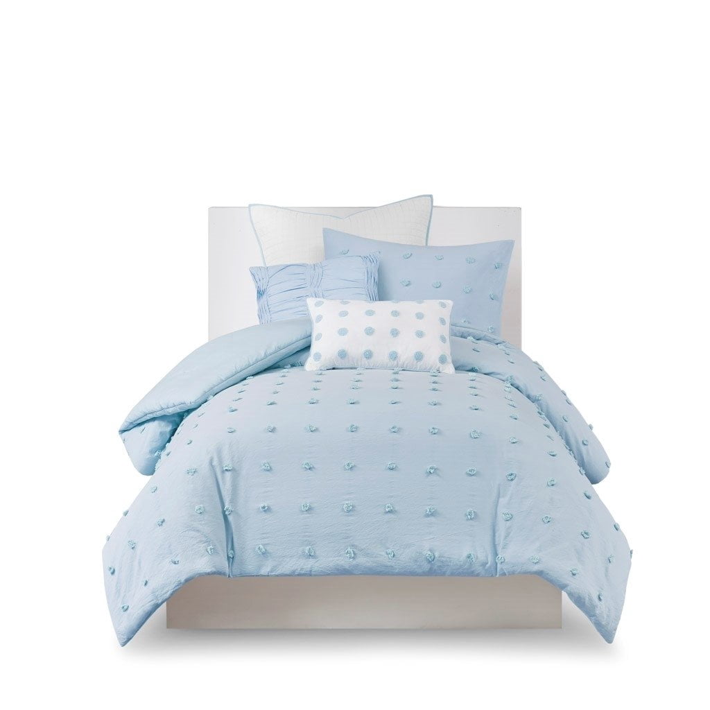 Gracie Mills Grady Elegance Defined Cotton Jacquard Comforter Set with ...
