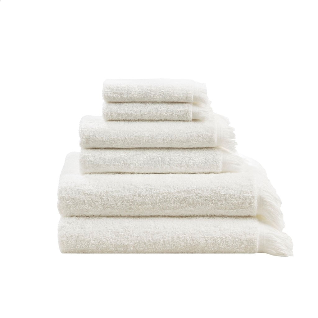 Gracie Mills Janell 6 Piece Terry Cotton Dobby Slub Towel Set - GRACE ...