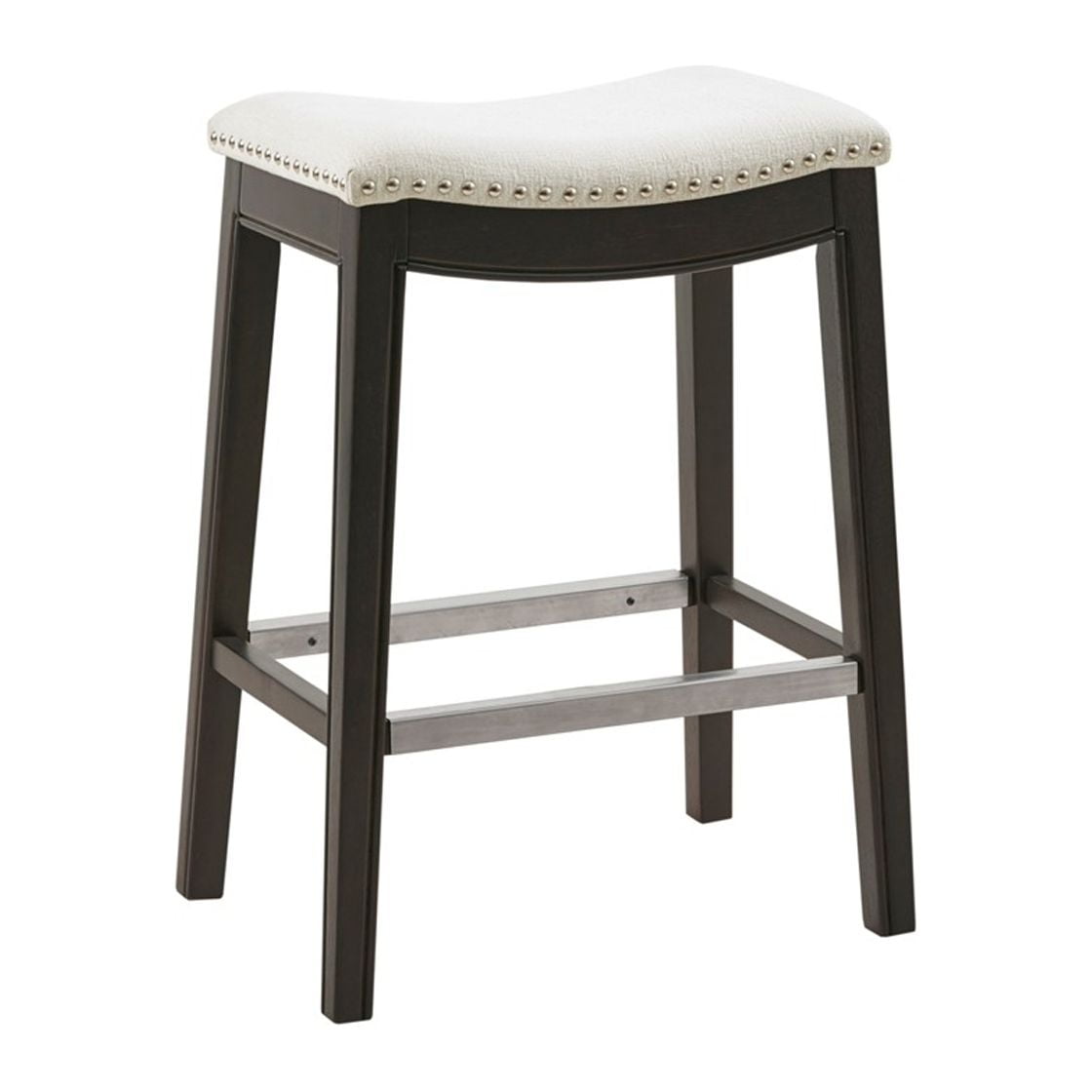 Gracie Mills Jerrell Modern Backless Saddle Counter Stool - GRACE-162 ...