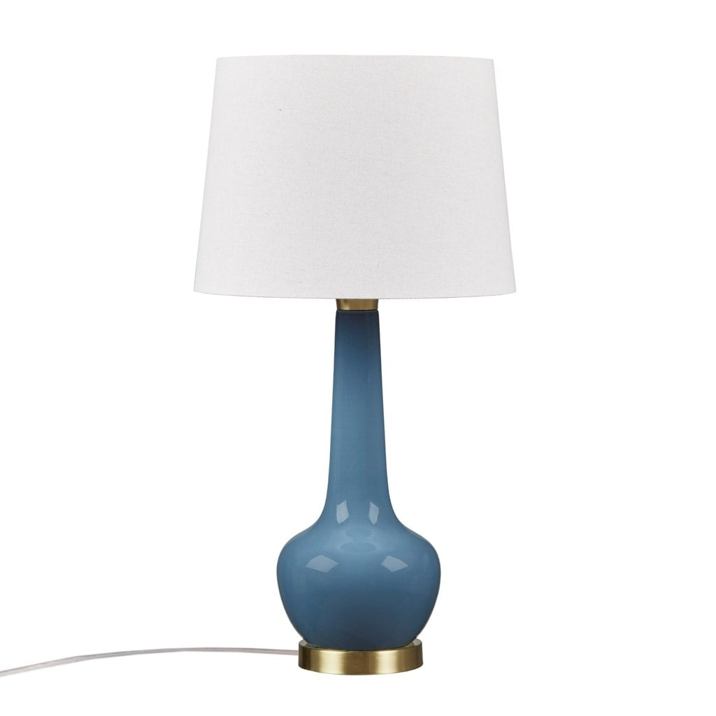 Gracie Mills Lopez Genie Glow Ceramic Gold LED Table Lamp GRACE-15799 ...